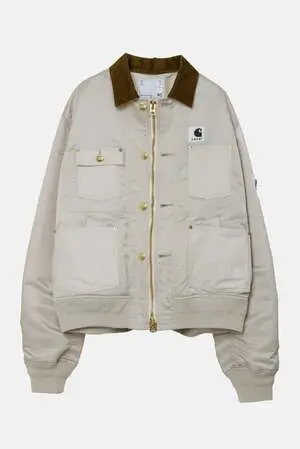 Sacai X Carhartt Wip Nylon Twill Duck Blouson - Multicolor