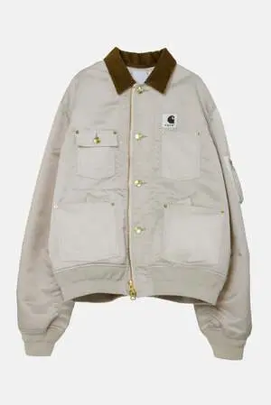 Sacai X Carhartt Wip Nylon Twill Duck Blouson - Multicolor