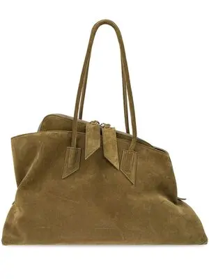 Attico La Passeggiata Leather Shoulder Bag - Multicolor