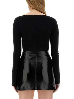 COURREGES Jersey Long Sleeve Body