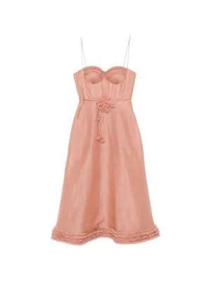 Zimmermann Luna Midi Dress - Multicolor