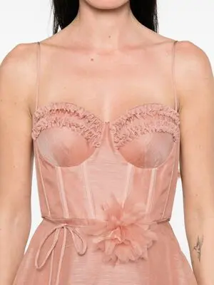 Zimmermann Luna Midi Dress - Multicolor
