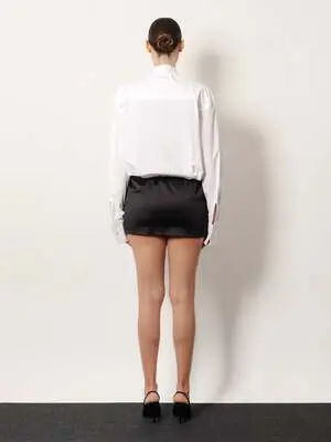 Attico White Mini Dress