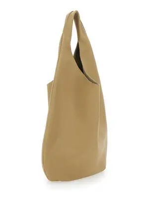A.p.c. Le Neige Shoulder Bag In Crinkled Leather - Multicolor