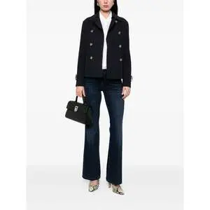 Harris Wharf London Double Breasted Pea Coat