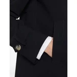 Harris Wharf London Double Breasted Pea Coat