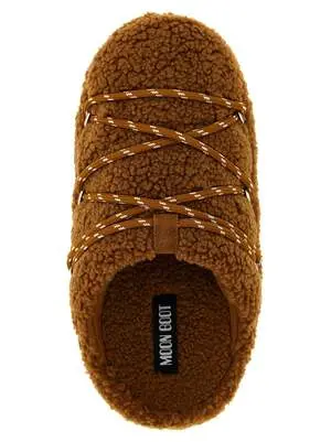 Moon Boot Teddy Slipper - Brown
