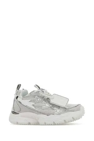 Off-White Two-tone Denim Sneakers