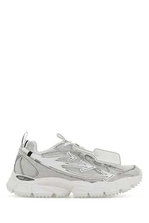 Off-White OFF-WHITE Two-Tone Denim Sneakers Multicolor