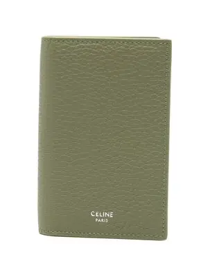 Celine Leather Credit Card Case - Multicolor