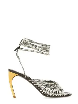 FERRAGAMO FERRAGAMO Leather Sandal Multicolor