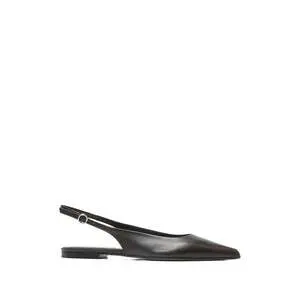 AeydĒ Slingback Pointed Toe Flats