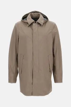 Herno Microfiber Tranch Raincoat - Multicolor