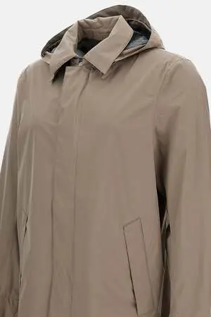 Herno Microfiber Tranch Raincoat - Multicolor