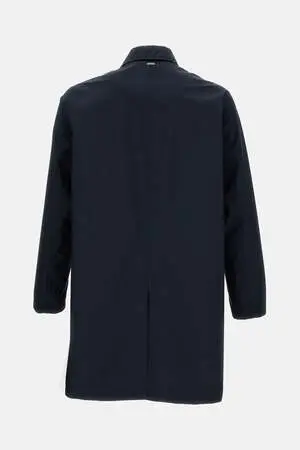 Herno Unlined Technical Fabric Raincoat