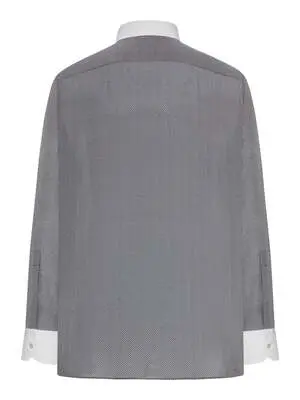 TOM FORD Silk Shirt With Graphic Print - Multicolor