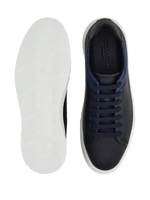 FERRAGAMO Leather Low-top Sneakers - Multicolor