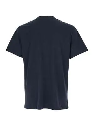 A.p.c. Cotton T-shirt With Logo - Multicolor