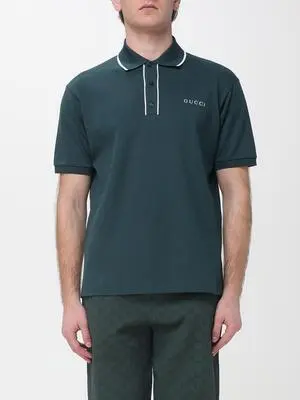 Gucci Polo Shirt Petroleum Blue