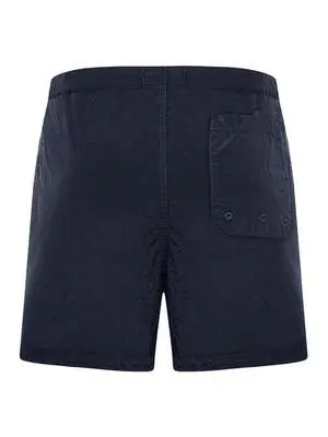 Stone Island Navy Compass Logo Swimsuit - Blue