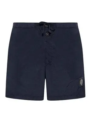 Stone Island STONE ISLAND Mid-Length Swimsuit Blue
