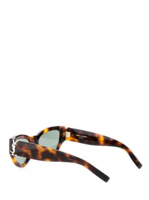 Saint Laurent Tortoiseshell Acetate Sunglasses - Multicolor