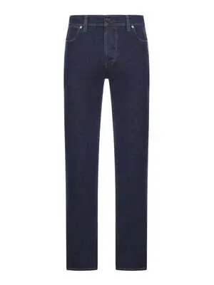 Stone Island Indigo Denim Stretch Jeans - Multicolor