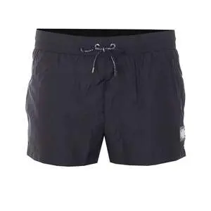 Dolce & Gabbana Plaque Logo Swimwear - Black