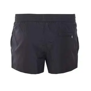 Dolce & Gabbana Plaque Logo Swimwear - Black
