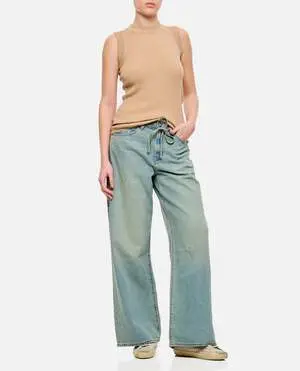 Sportmax Tione Ribbed Cotton Tank Top - Multicolor