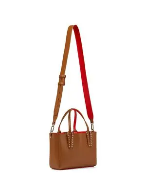 CHRISTIAN LOUBOUTIN Cabata Mini Leather Tote Bag - Multicolor