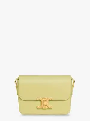 Celine Teen Triomphe Leather Crossbody Bag - Multicolor