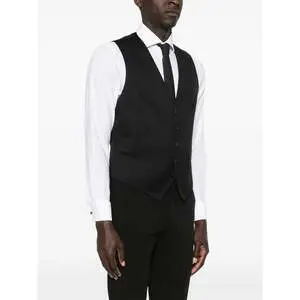 Tagliatore Sleeveless V-neck Waistcoat