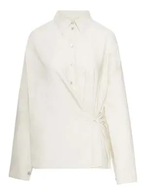 LEMAIRE Twisted Cotton Shirt Multicolor
