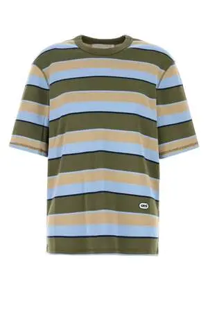 AMI Paris Embroidered Cotton Oversize T-shirt - Multicolor
