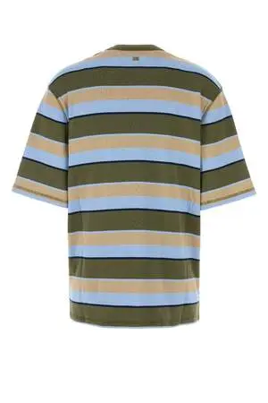 AMI Paris Embroidered Cotton Oversize T-shirt - Multicolor
