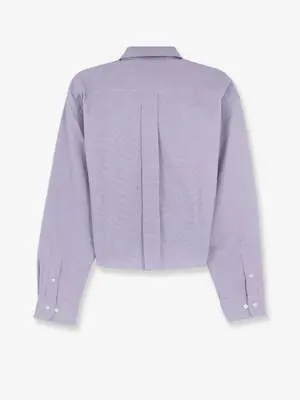 Miu Miu Pin Check Cotton Shirt - Multicolor