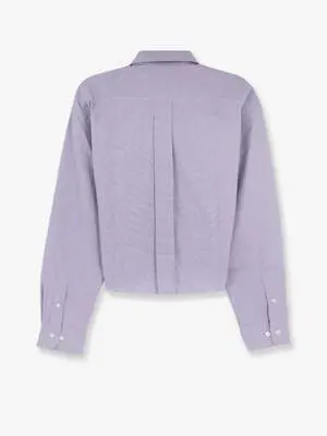 Miu Miu Pin Check Cotton Shirt - Multicolor