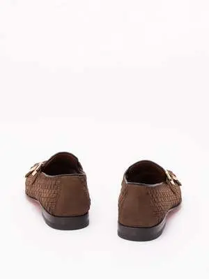 Santoni Scacco Loafers - Multicolor