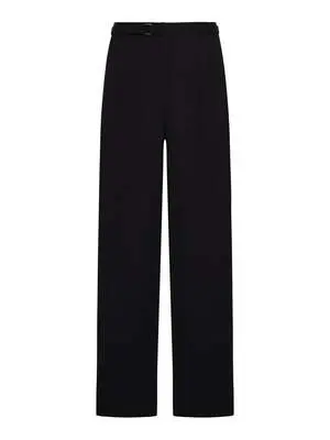 Giorgio Armani Black Wash Bottoms For Men