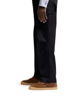 Moncler Cotton Blend Gabardine Cargo Pants