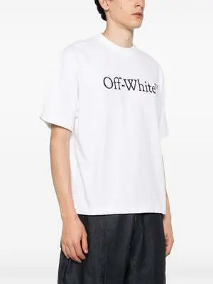 Off-White Big Bookish Cotton T-shirt - Multicolor