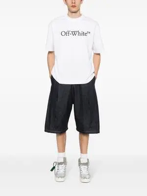 Off-White Big Bookish Cotton T-shirt - Multicolor
