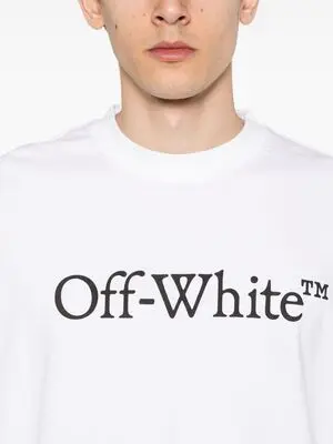 Off-White Big Bookish Cotton T-shirt - Multicolor
