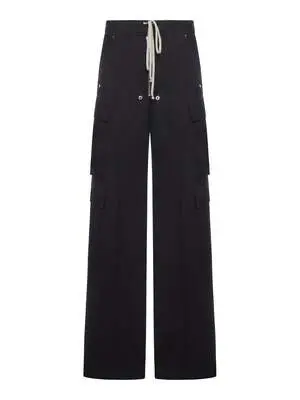 Rick Owens RICK OWENS Cotton Cargo Trousers Multicolor