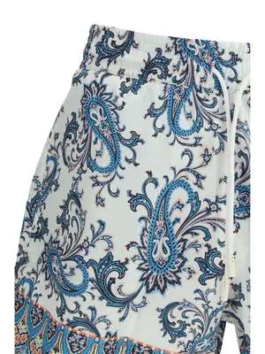 Etro Roma Swim Trunks With Paisley Print - Multicolor