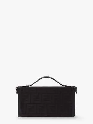 Fendi Baguette Soft Trunk Ff Fabric Crossbody Bag - Multicolor