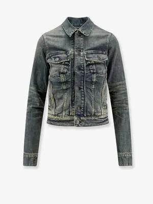 Balenciaga Denim Jacket - Multicolor