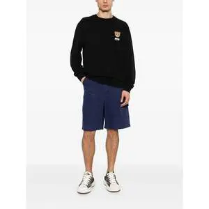 Moschino Cotton Blend Graphic Print Sweatshirt