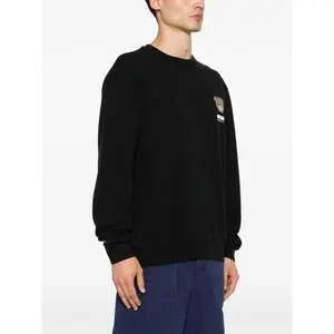 Moschino Cotton Blend Graphic Print Sweatshirt